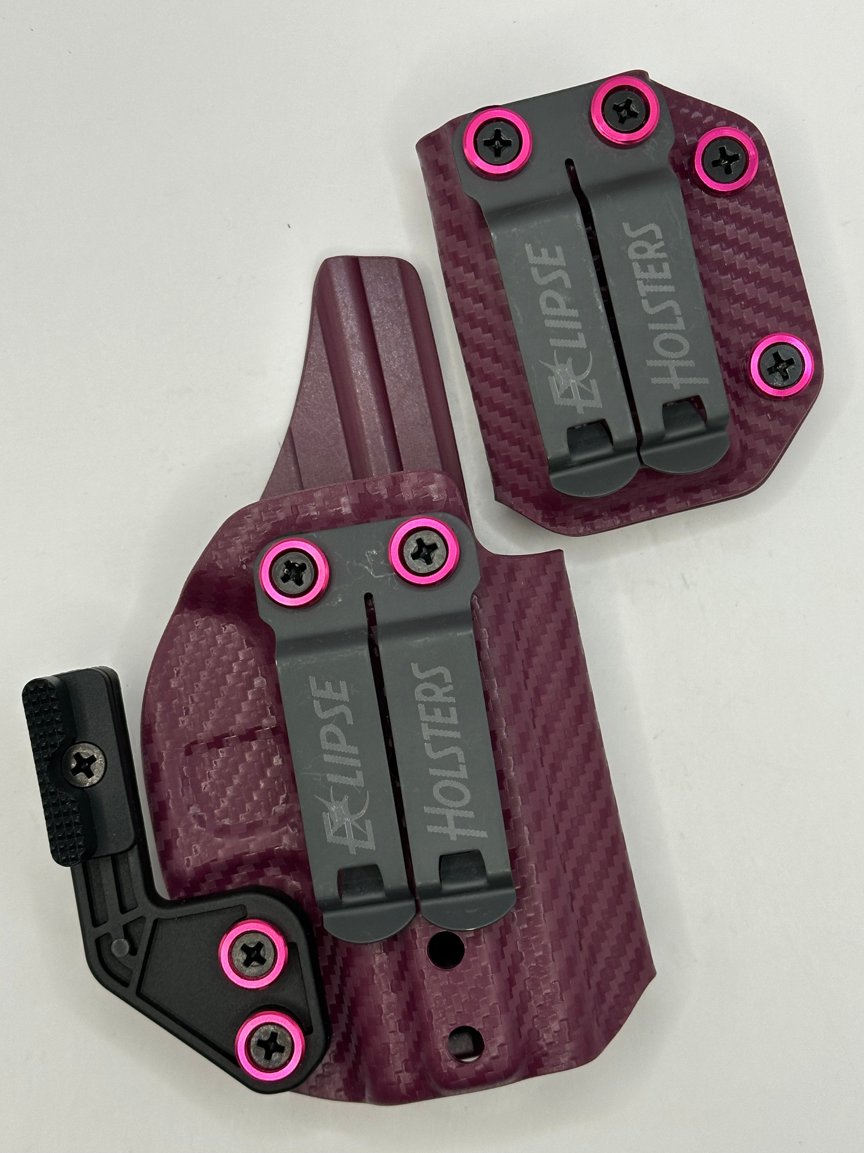 GS-11 Glock 43x / CR920 - IWB - Carbon Fiber Karen SET – Eclipse Holsters